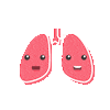 Happy Lungs Sticker by American Lung Association for iOS & Android | GIPHY