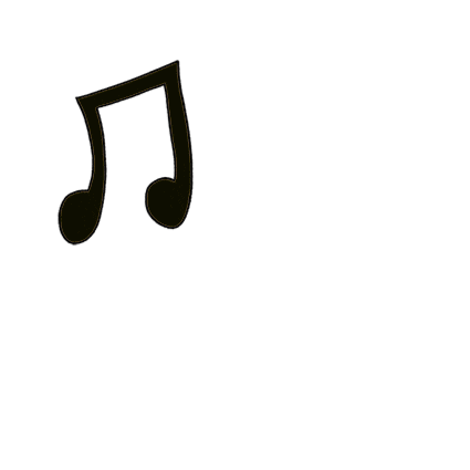 Color Music Notes Sticker for iOS & Android | GIPHY