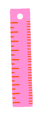 School Ruler Sticker for iOS & Android | GIPHY