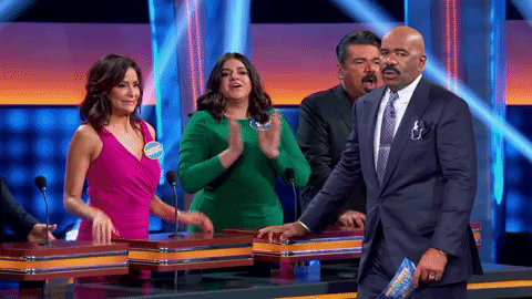 Excited Steve Harvey GIF by ABC Network - Find & Share on GIPHY