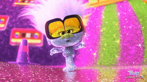 Disco Sparkles GIF by DreamWorks Trolls - Find & Share on GIPHY