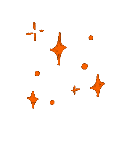 Stars Sparkling Sticker by Nubikini for iOS & Android | GIPHY