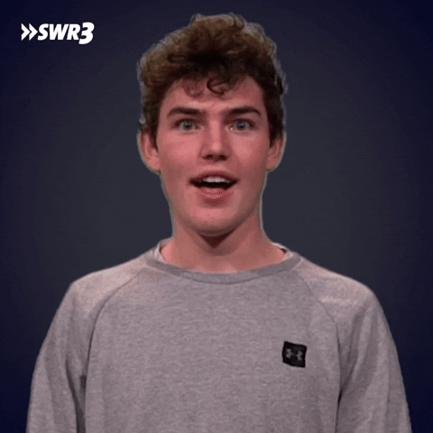 Happy Surprise GIF by SWR3 - Find & Share on GIPHY