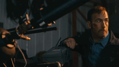Shooting Bob Odenkirk GIF by Nobody - Find & Share on GIPHY