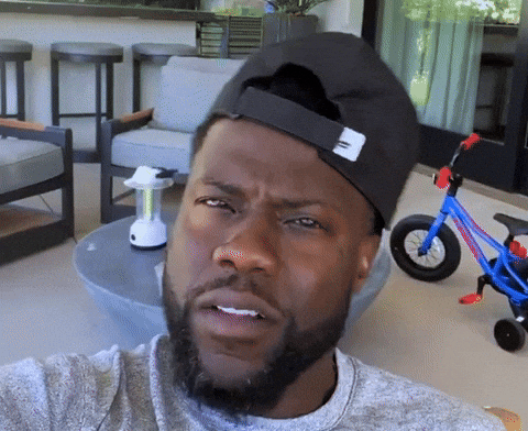 Confused Kevin Hart GIF by Shark Week - Find & Share on GIPHY