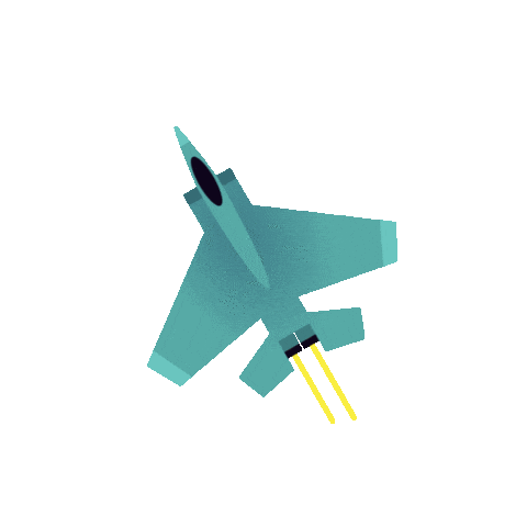 Flying Fighter Jet Sticker by CraveFX for iOS & Android | GIPHY