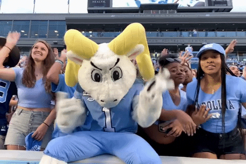 Go Heels GIF by UNC Tar Heels - Find & Share on GIPHY