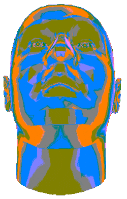 Glitch Head Sticker by badblueprints for iOS & Android | GIPHY