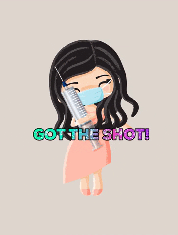 Vaccinated GIF - Find & Share on GIPHY