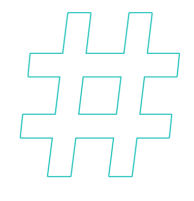 Tag Hashtag Sticker by Insight Social for iOS & Android | GIPHY