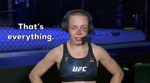 Rose Namajunas Sport GIF by UFC - Find & Share on GIPHY