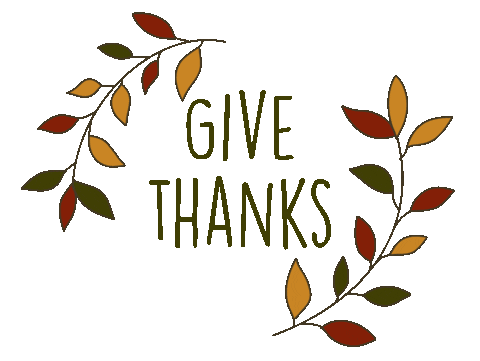 Give Thanks Thanksgiving Sticker for iOS & Android | GIPHY