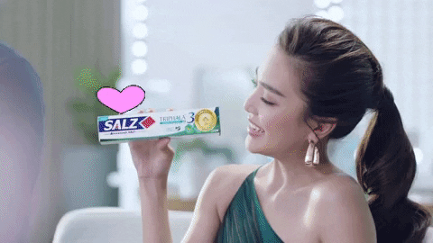 Woman Toothpaste GIF by SALZTHAILAND - Find & Share on GIPHY