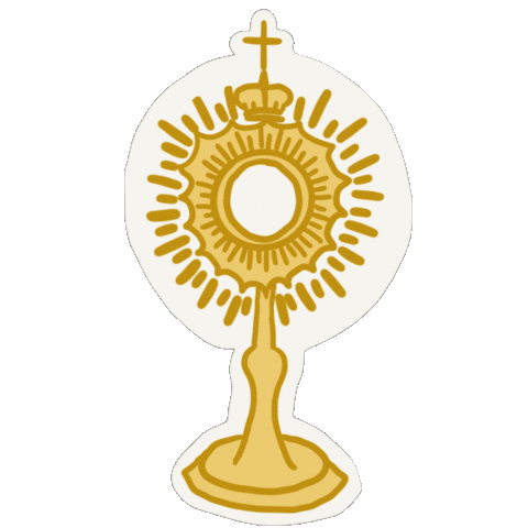 Christ Adoration Sticker by Annunciation Designs for iOS & Android | GIPHY