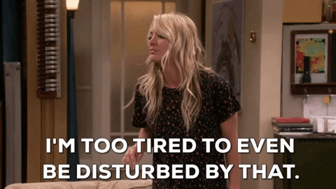 Tired Season 12 GIF by The Big Bang Theory - Find & Share on GIPHY