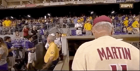 College Baseball Sport GIF by NCAA Championships - Find & Share on GIPHY