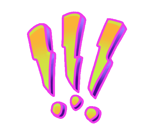 Happy Exclamation Sticker by GumiPoni for iOS & Android | GIPHY