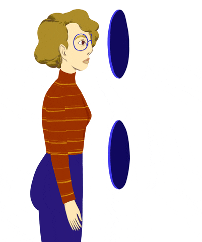 Illustration Hitting Yourself GIF by Lily Padula - Find & Share on GIPHY