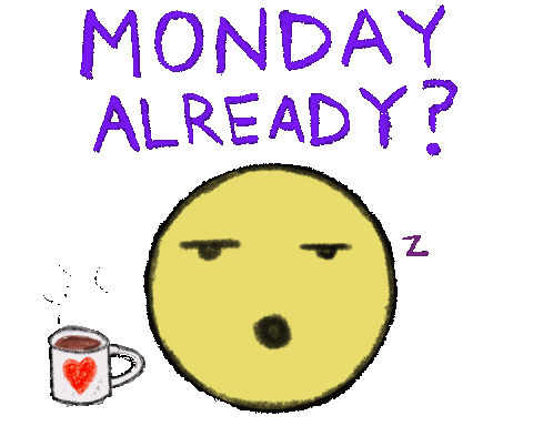 Monday Morning Sticker for iOS & Android | GIPHY