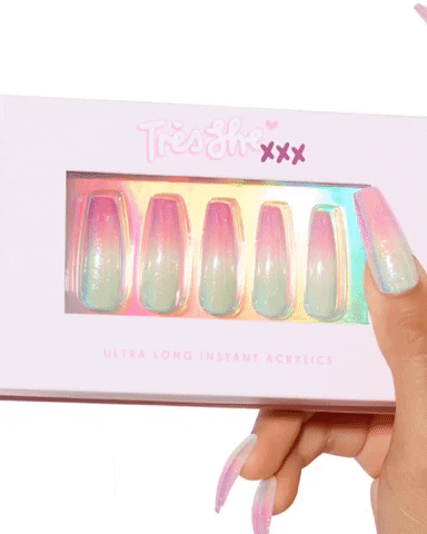 Press On Nails GIF by Trés She - Find & Share on GIPHY