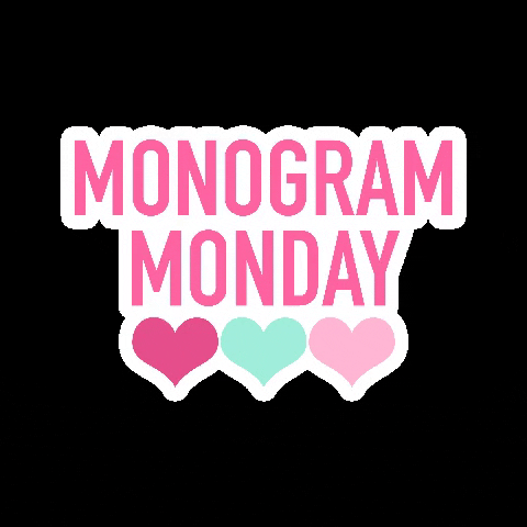Monday Style GIF by UnitedMonograms - Find & Share on GIPHY