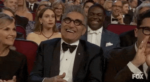 Eugene Levy Laugh GIF by Emmys - Find & Share on GIPHY