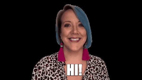Wave Hello GIF by maddyshine - Find & Share on GIPHY