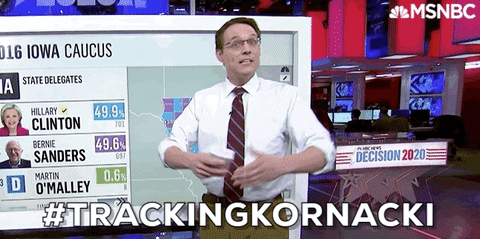 Iowa Caucus Election GIF by MSNBC - Find & Share on GIPHY