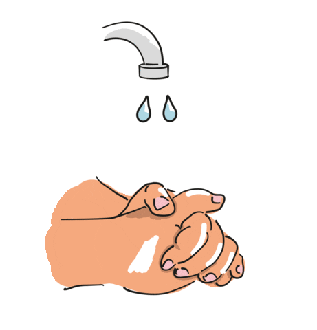 Wash Hands Health Sticker by MsSlow -Paper&Illustration- for iOS ...