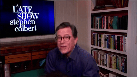 Stephen Colbert Dog GIF by The Late Show With Stephen Colbert - Find ...