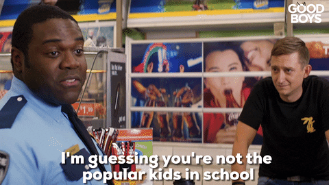 Sam Richardson Im Guessing Youre Not The Popular Kids In School GIF by ...