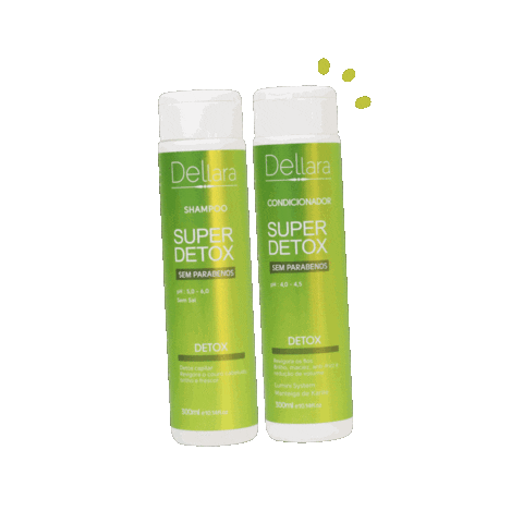 Detox Tratamento Capilar Sticker by Dellara Cosméticos for iOS ...