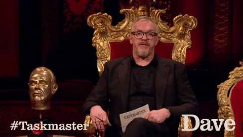 Greg Davies Taskmaster GIF - Find & Share on GIPHY