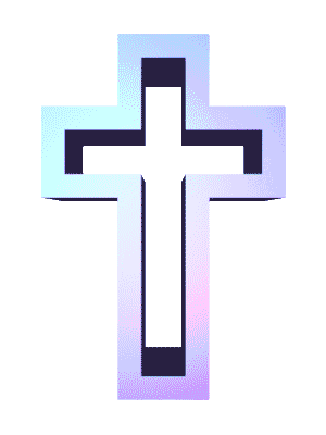 Cross Sticker by Kensington Church for iOS & Android | GIPHY