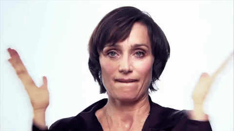 Scared Kristin Scott Thomas GIF by Film4 - Find & Share on GIPHY