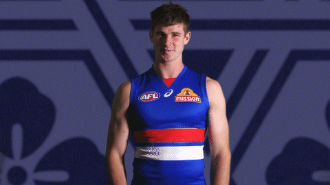 Aussie Rules Football Sport GIF by Western Bulldogs - Find & Share on GIPHY