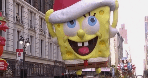 Macys Parade Spongebob GIF by The 92nd Annual Macy’s Thanksgiving Day ...