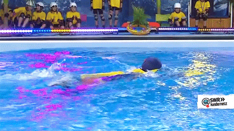 Swimming Pool Summer GIF by SWR Kindernetz - Find & Share on GIPHY