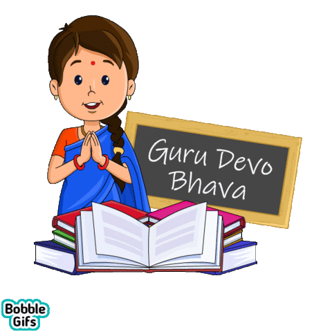 Teacher Day School Sticker by Bobble for iOS & Android | GIPHY