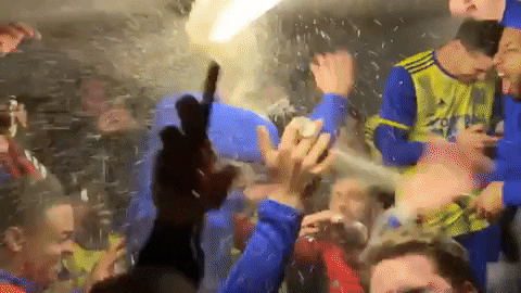 Celebration Win GIF by Hashtag United Official - Find & Share on GIPHY