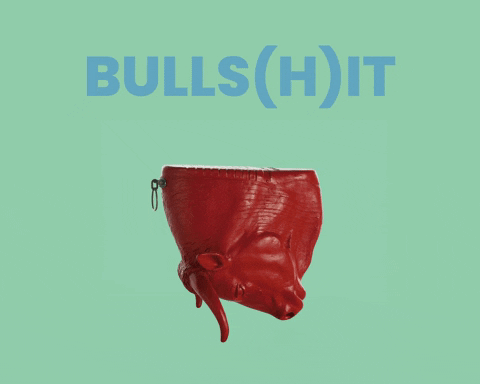 Bull Bullshit GIF by Design Museum Gent - Find & Share on GIPHY