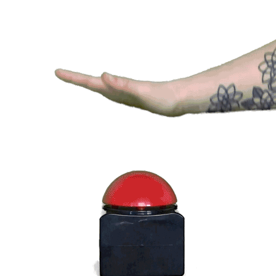 Panic Button Sticker by wundervoices for iOS & Android | GIPHY