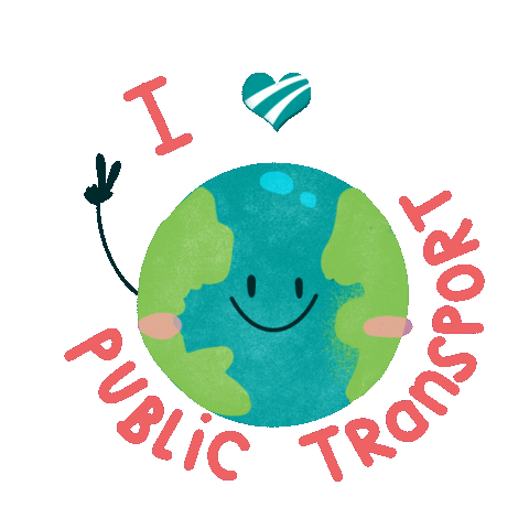 Public Transport Earth Sticker by HaCon - A Siemens Company for iOS ...