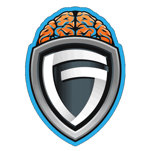 Brain Shield Sticker by Guardian Athletic for iOS & Android | GIPHY