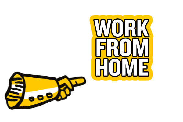 Work From Home Homework Sticker by University of Central Florida for ...