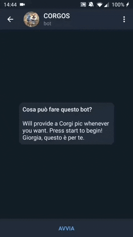 GitHub - lorossi/corgos-telegram-bot: Free delivery of cute corgi images