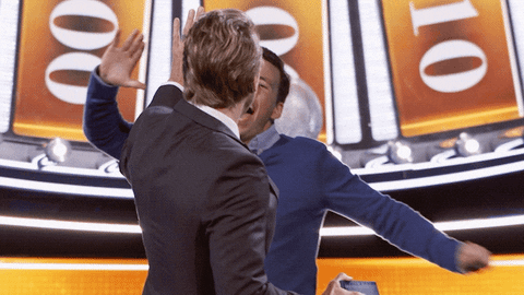 High Five Gameshow GIF by FOX TV - Find & Share on GIPHY