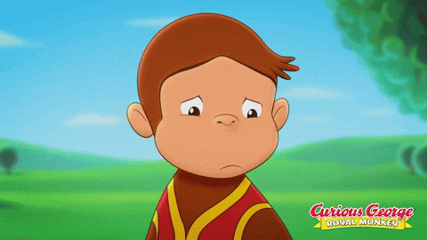 Sad Curious George GIF by Universal Pictures Home Entertainment - Find ...