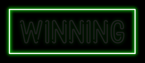 Neon Win GIF by AllWriteByMe - Find & Share on GIPHY