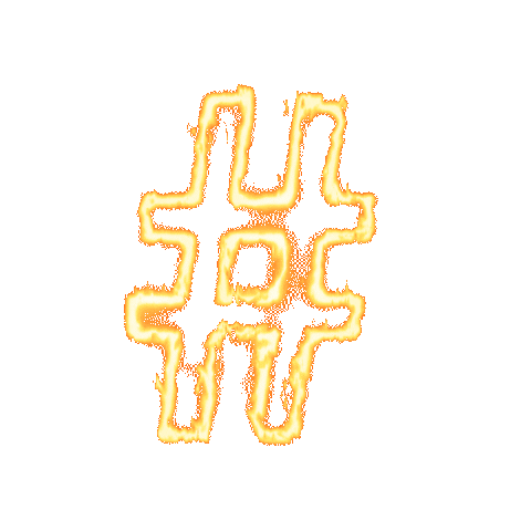 Fire Hashtag Sticker by YSL Beauty for iOS & Android | GIPHY